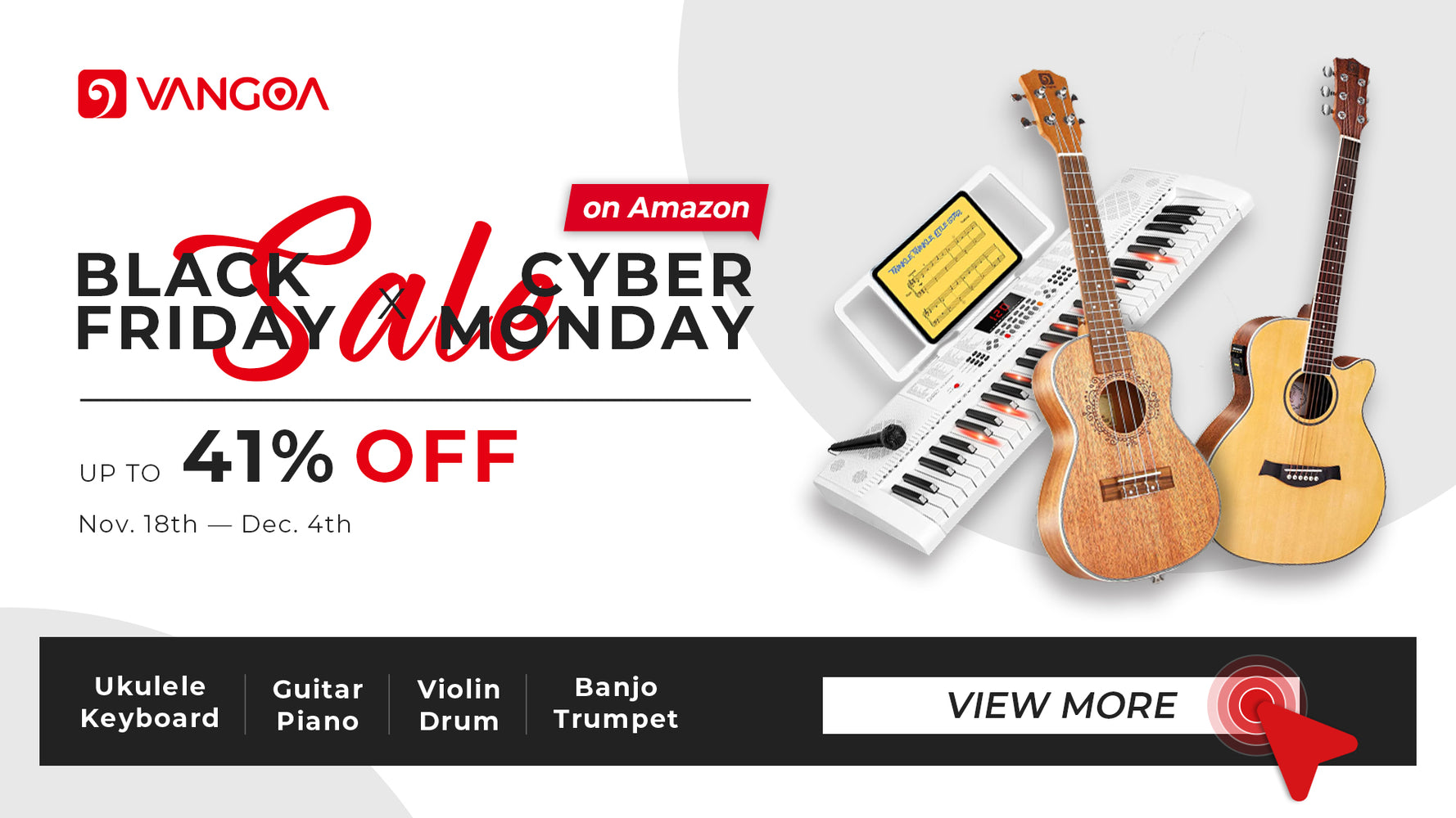 Vangoa Musical Instrument | Catch Life's Melody